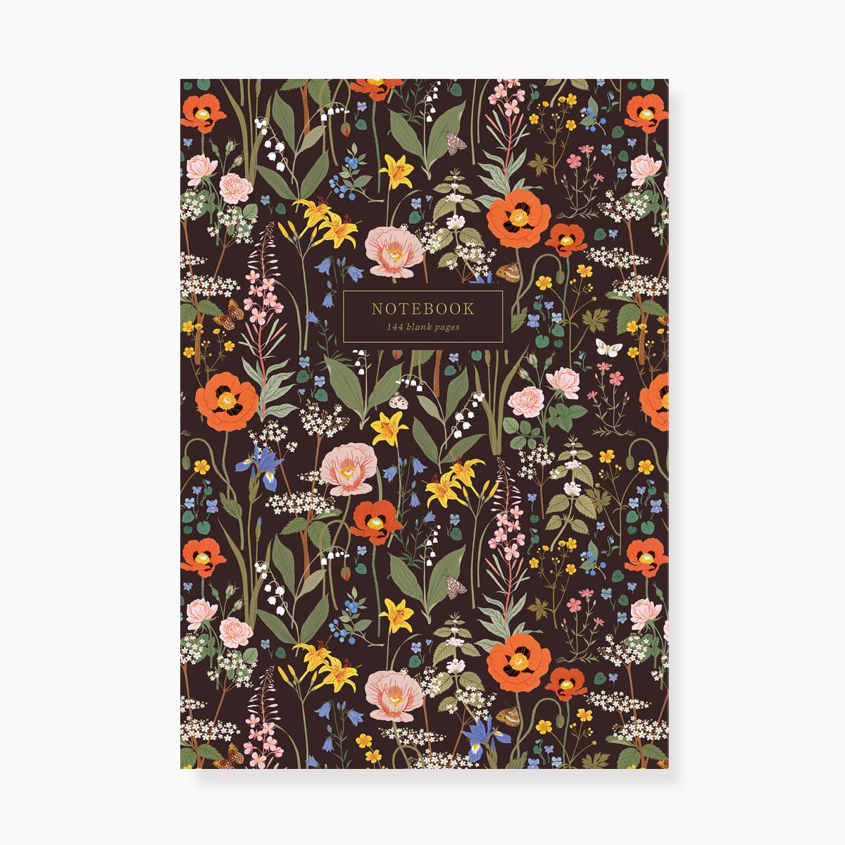 WILD FLOWERS | Deluxe Notebook – Merry Piglets